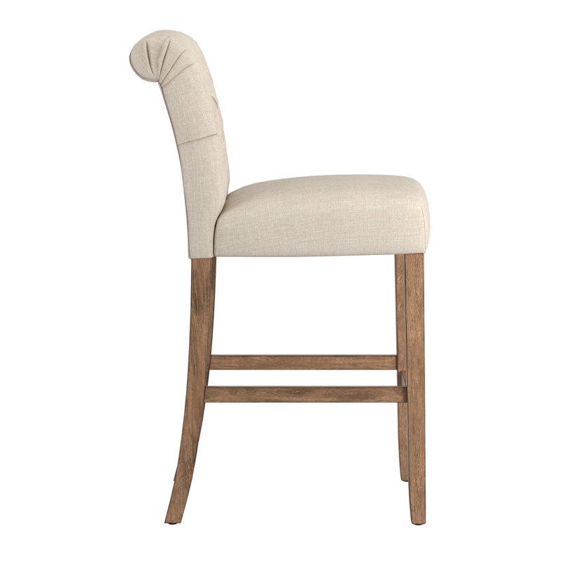 Lark Manor Alsadig Solid Wood Stool & Reviews | Wayfair